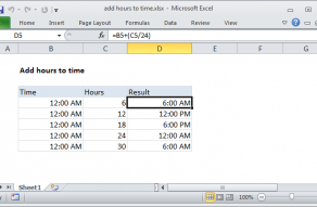 Convert Excel time to decimal hours - Excel formula | Exceljet